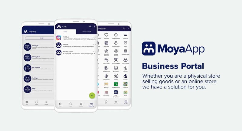 Business Portal - MoyaApp