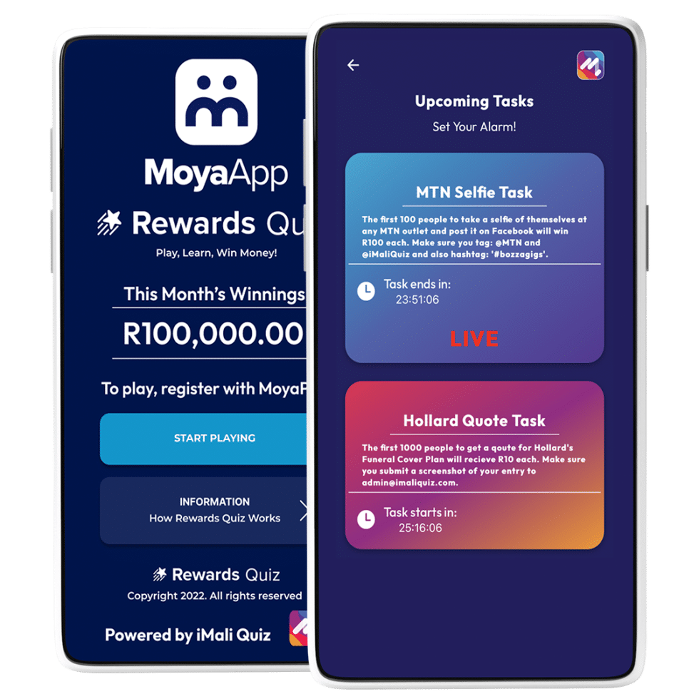 Brand Quizzes - MoyaApp